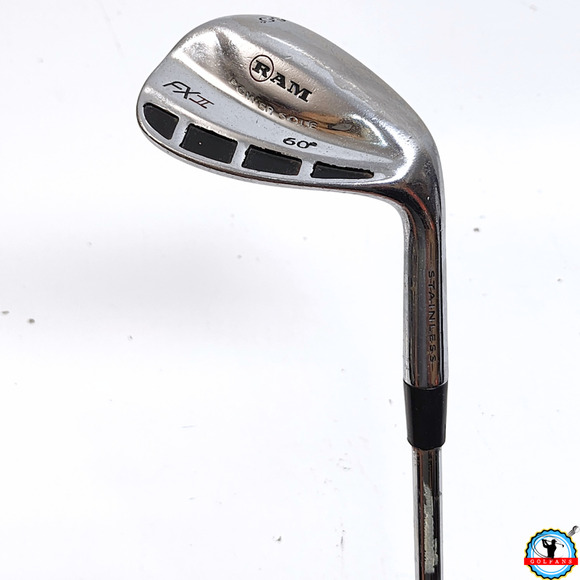 Ram | Games | Ram Fx Ii Power Sole 6 Lob Wedge Ram Steel Shaft Rh 355 ...